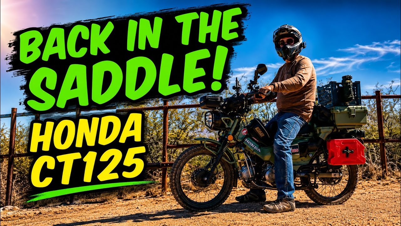 Back In The Saddle Honda Trail 125 CT125 - YouTube