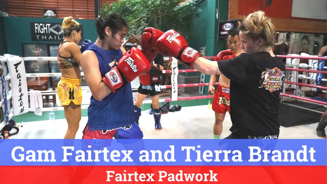 Box Sparring In Thailand With Tierra Brandt and Gam Fairtex - YouTube