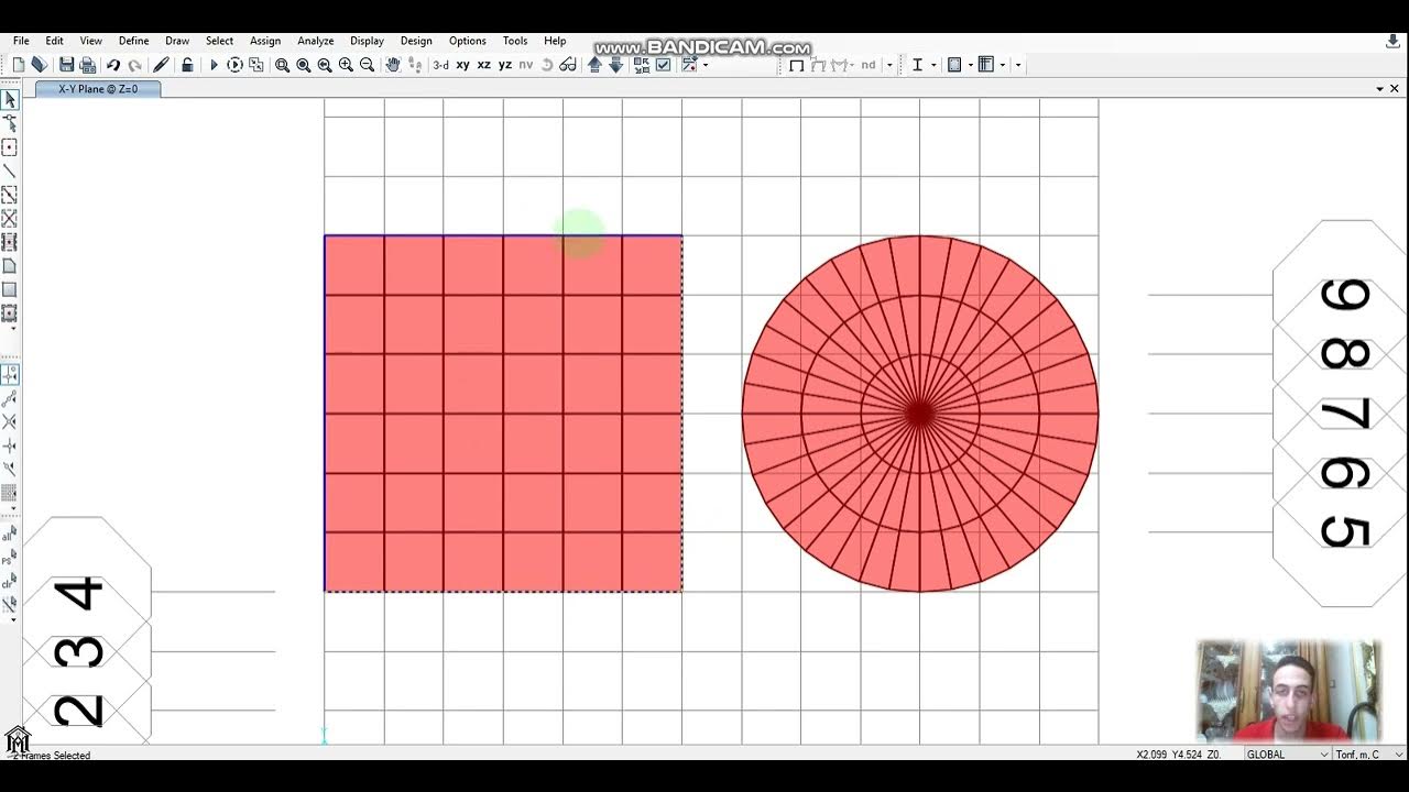 draw area 4learning sap2000 program easly --- Draw Area part 5 تعلم برنامج الساب بسهولة - YouTube