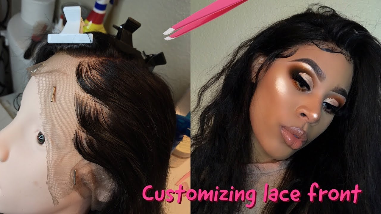 How To Customize Your Lace Wig + start to finish | ft. Sonderjolie Hair ...