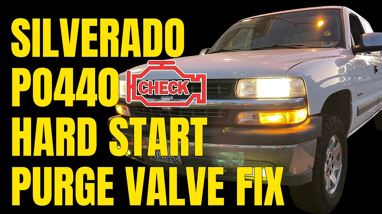 Replace Purge Valve Solenoid 2002 Silverado 1500 5.3L | P0440 Check ...