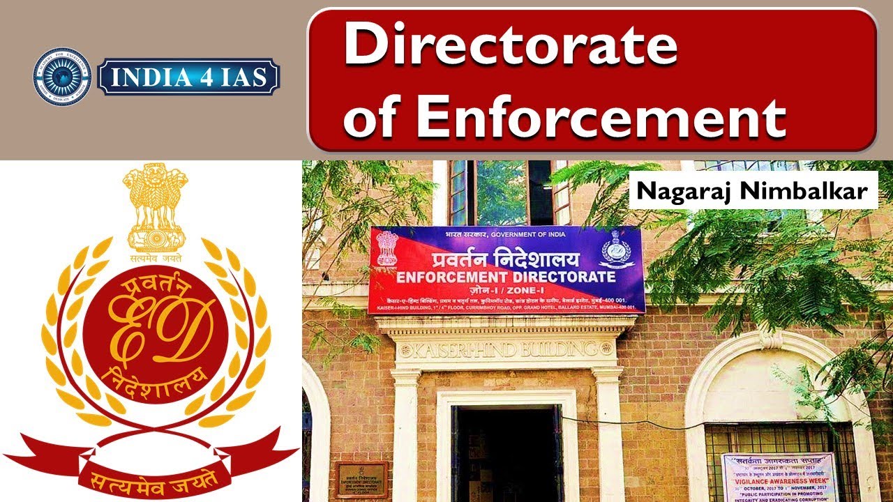 Enforcement directorate | ED | UPSC | KPSC | #india4ias #prelims2024 # ...
