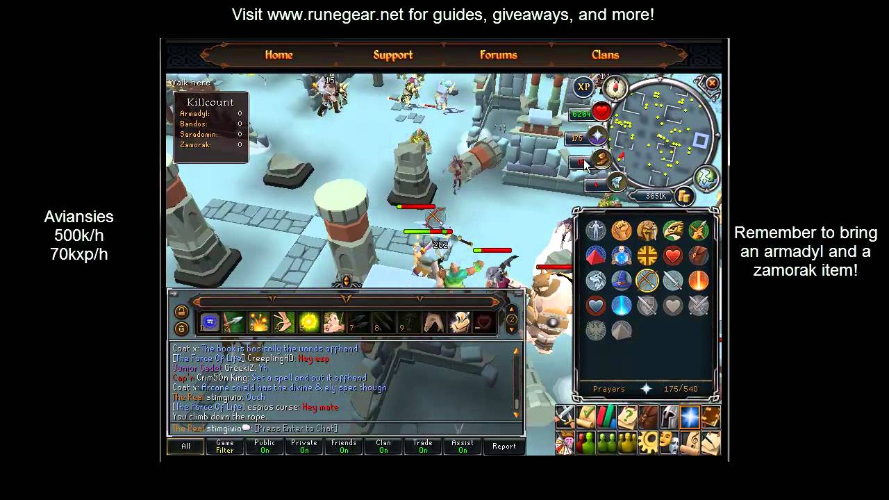 [EOC] Runescape Aviansie Guide for EOC - YouTube
