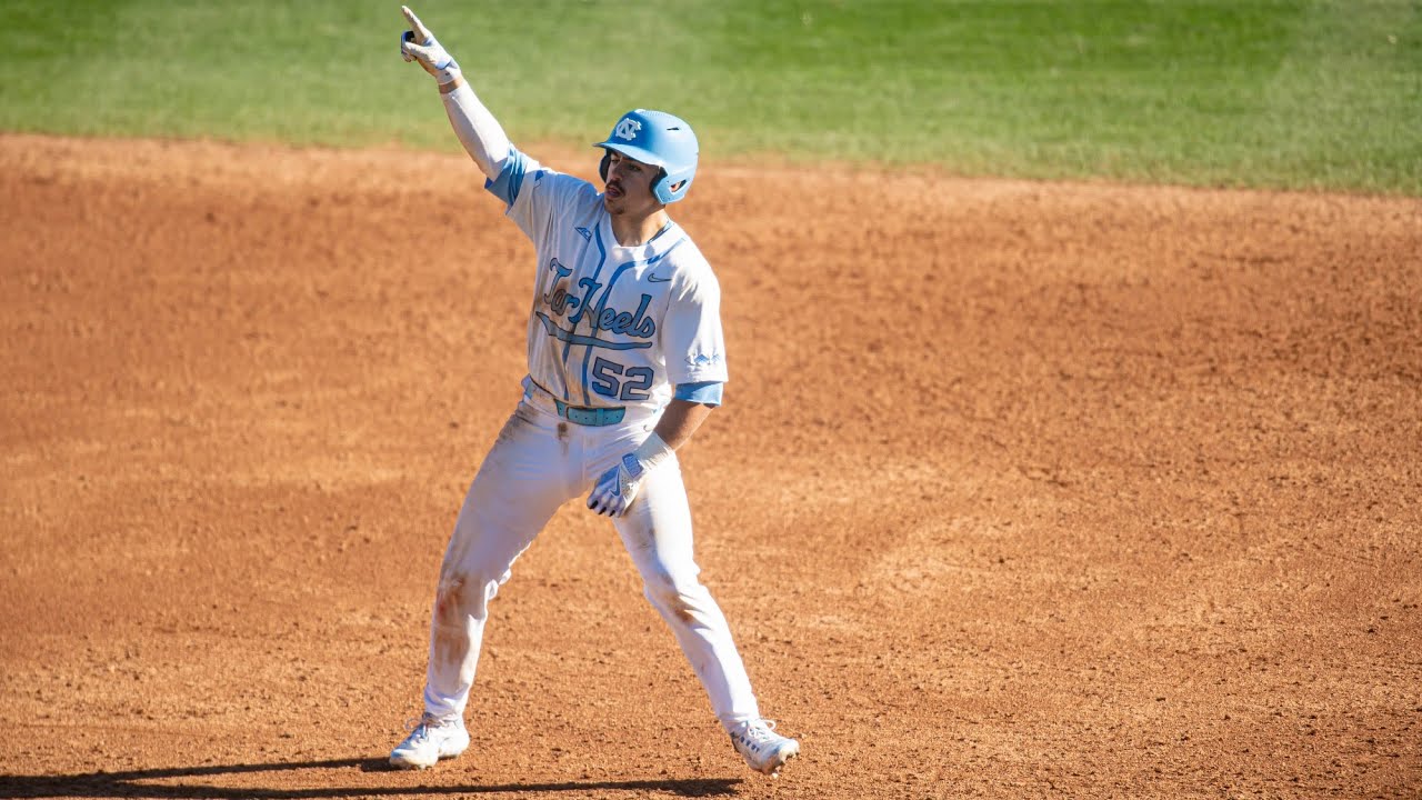 UNC Baseball: Carolina Tops Pirates for First W, 11-2 - YouTube