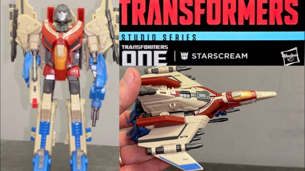 Now that’s clever! How to transform studio series Starscream ...