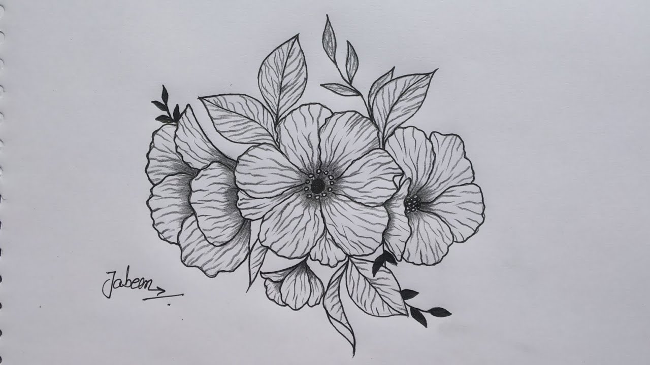 Simple Flower Drawings Tumblr