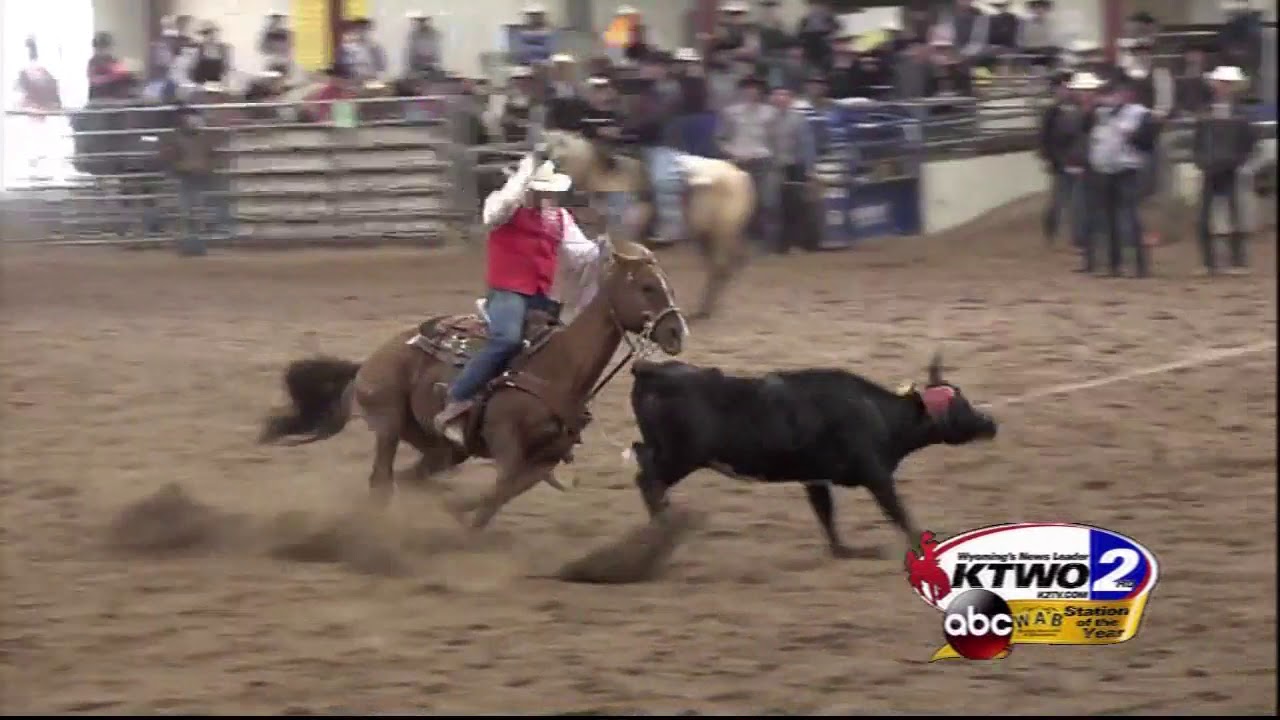 Casper College Rodeo Team Roping Winners Pirrung & McInerney - YouTube