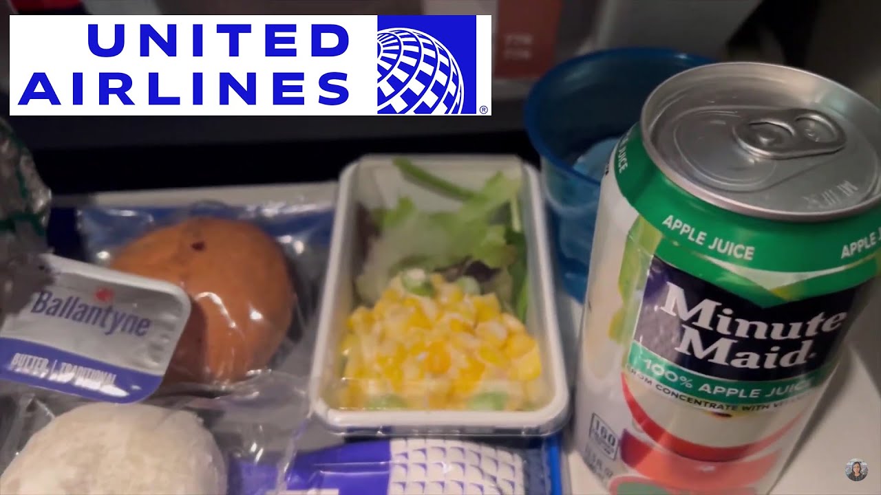 Food on United Airlines Boeing-777 Haneda Airport to San Francisco (HND ...