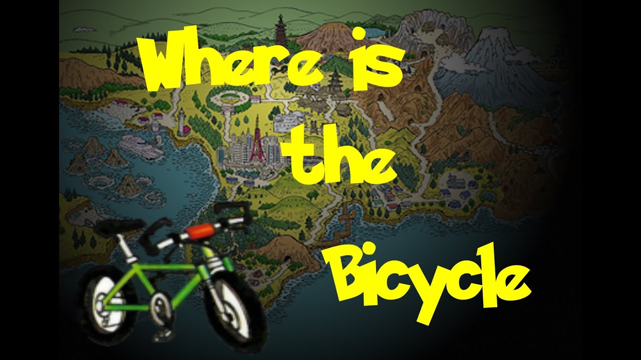Where Is: The Bicycle (Pokemon Gold/Silver/Crystal) - YouTube