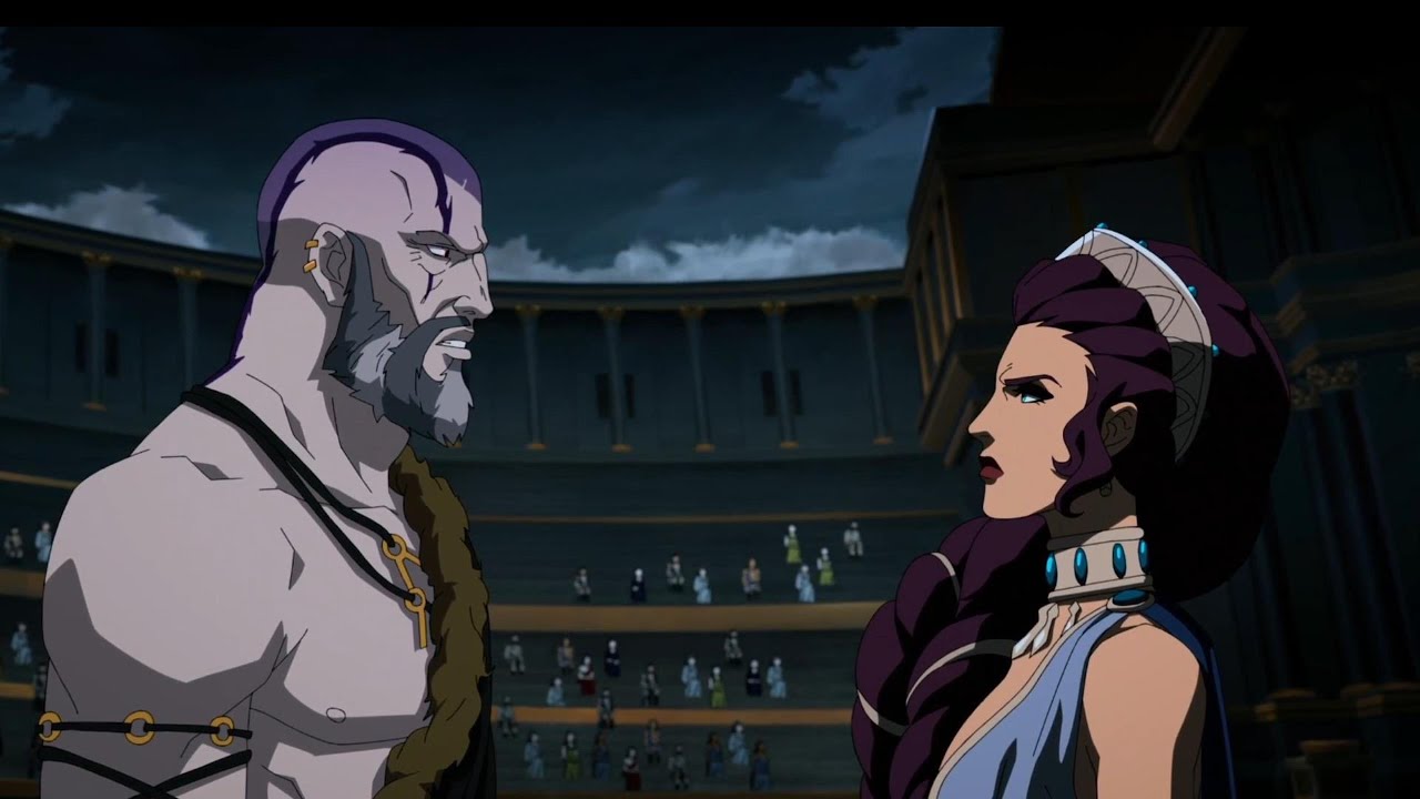 Hera defends Zeus | Blood of Zeus | Netflix - YouTube