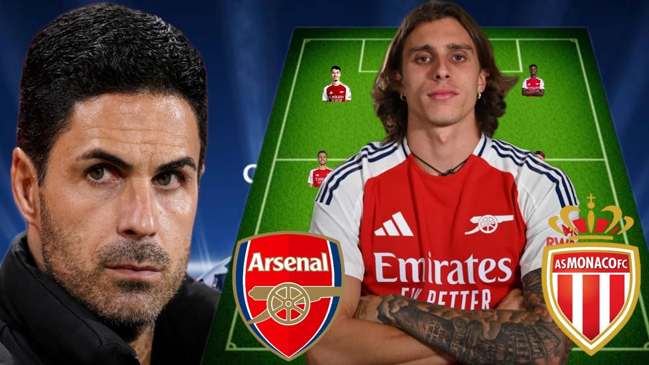 ARSENAL ULTIMATE LINE-UP AGAINST AS MONACO - YouTube