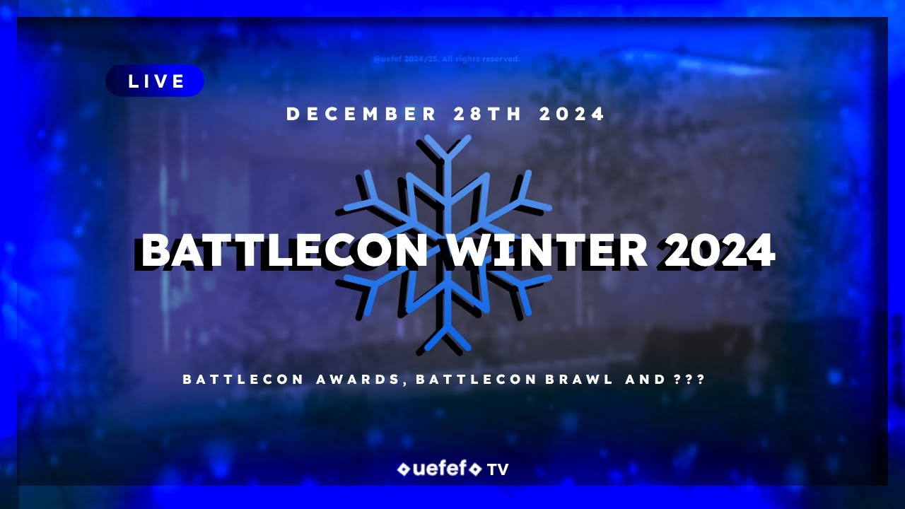BattleCon 2024 WINTER - LIVE | uefef TV - YouTube