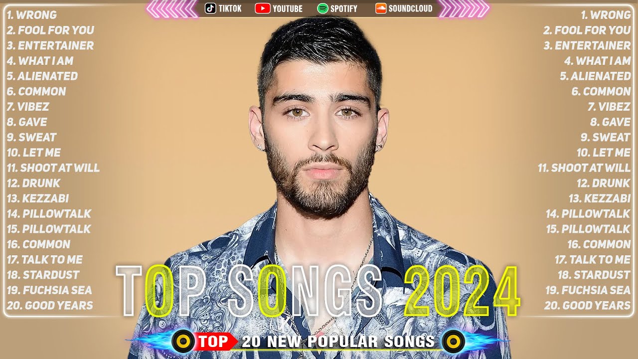 Zayn - Top Of The Pops Hits 2024 ~ Most Popular Hits Playlist - YouTube
