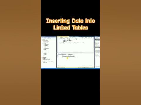 Mastering Relational Databases: Adding Records to Linked Tables (P.4) - YouTube