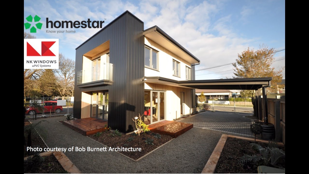 NK Windows - NZ's first 10 Homestar Built rated home - YouTube