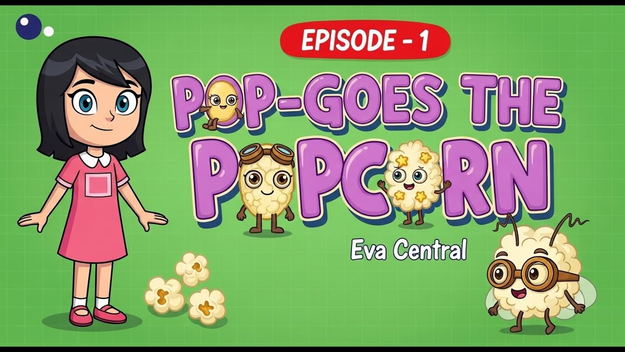 Why Does Popcorn POP? 🍿 | Meet Poppi the Kernel! | Snack-Sized Science ...