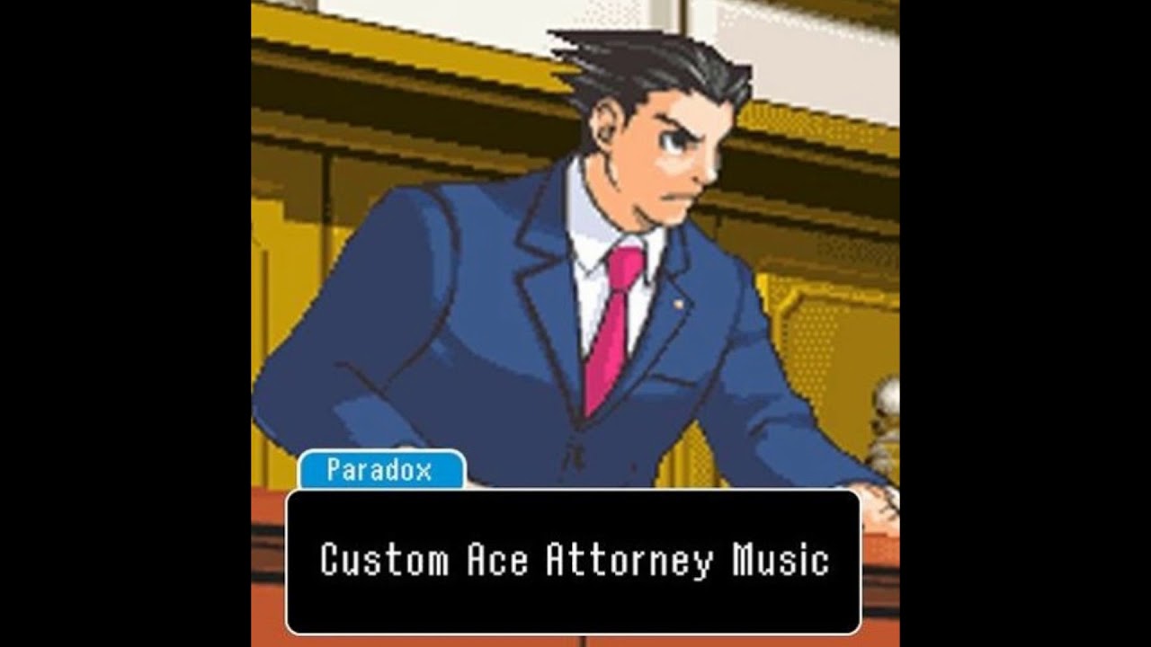 Objection! Custom Ace Attorney Music - YouTube