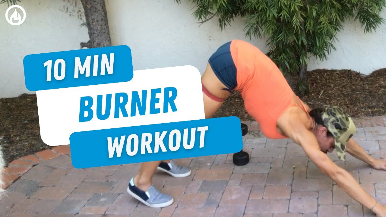 10-Min Burner Workout – It's getting hot in here! - YouTube