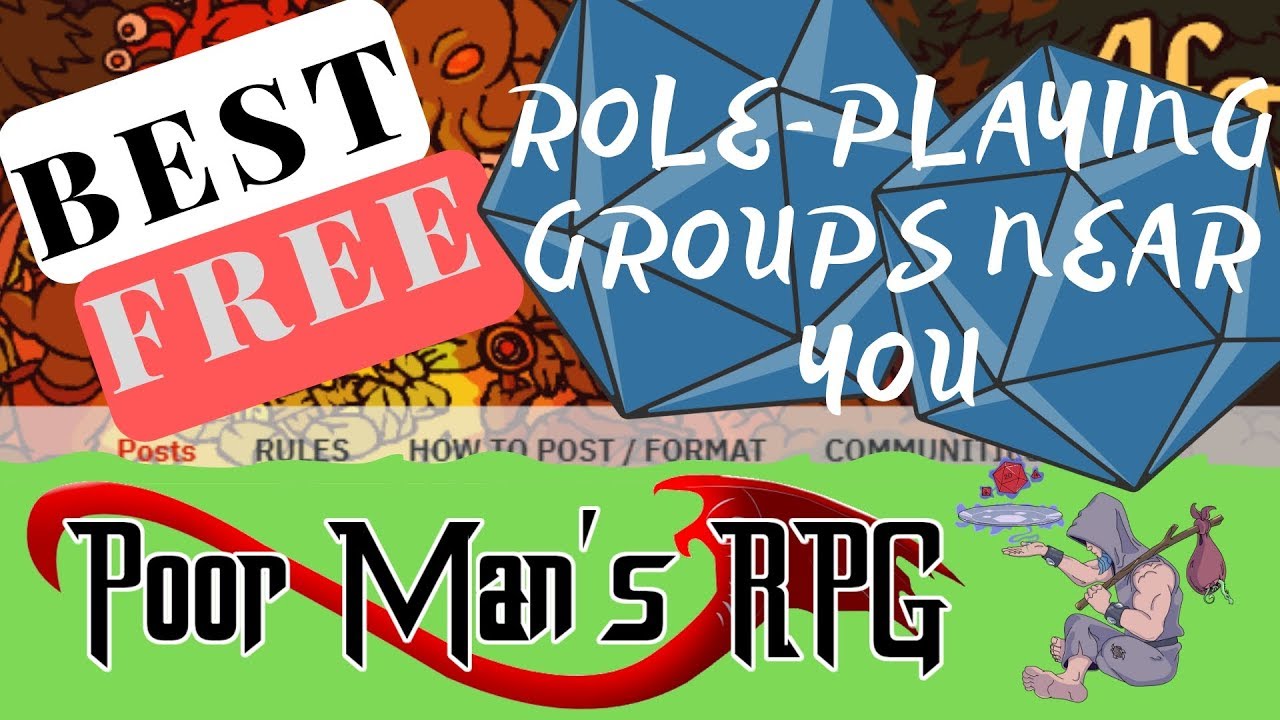 Role-playing Groups near you! - YouTube
