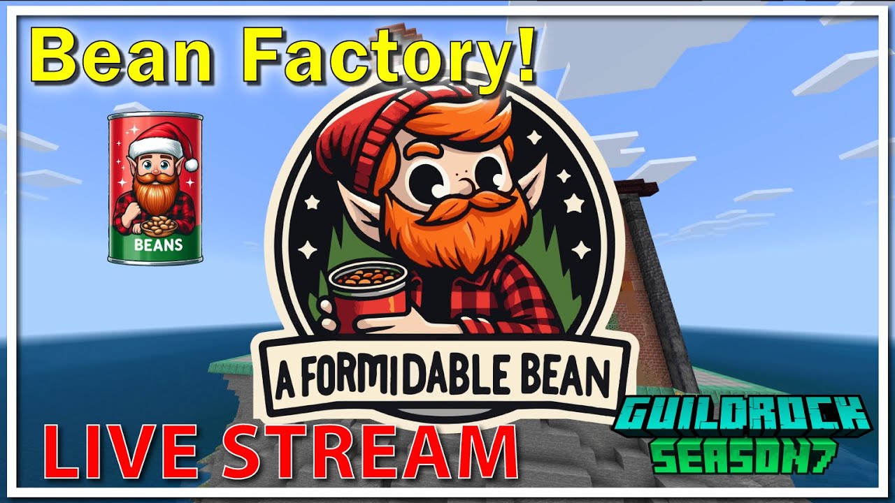 GuildRock SMP - Building the Bean Factory! - YouTube