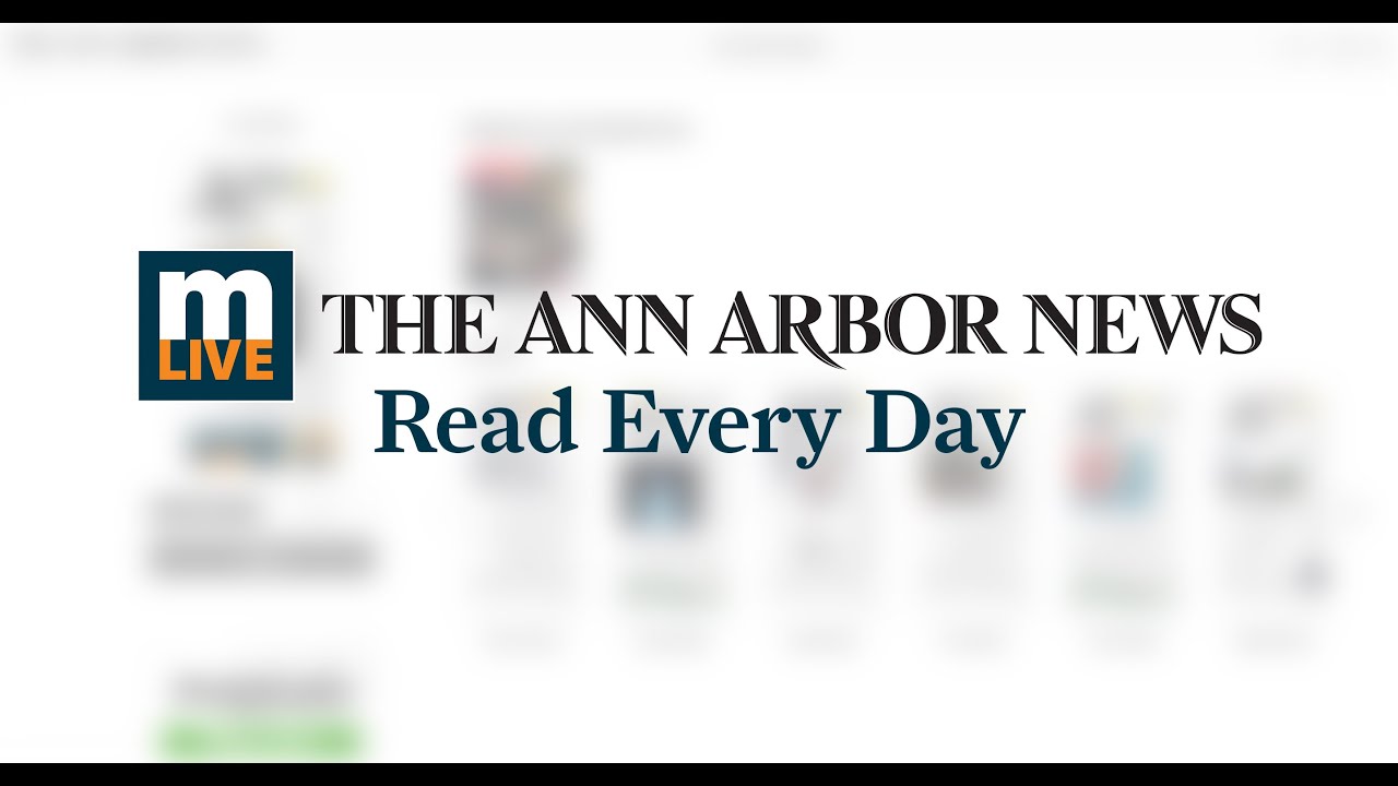 MLive | The Ann Arbor News Read Every Day - YouTube