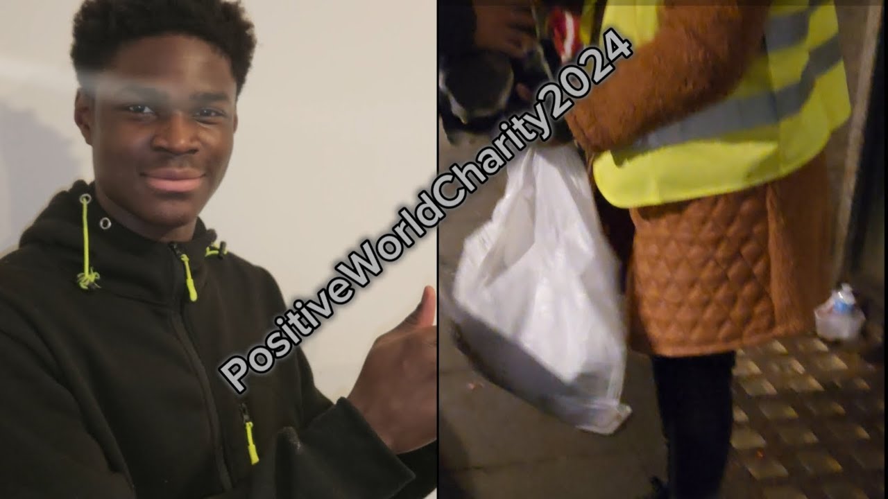 PositiveWorld Charity Again Feeding The London Homeless 2024. - YouTube