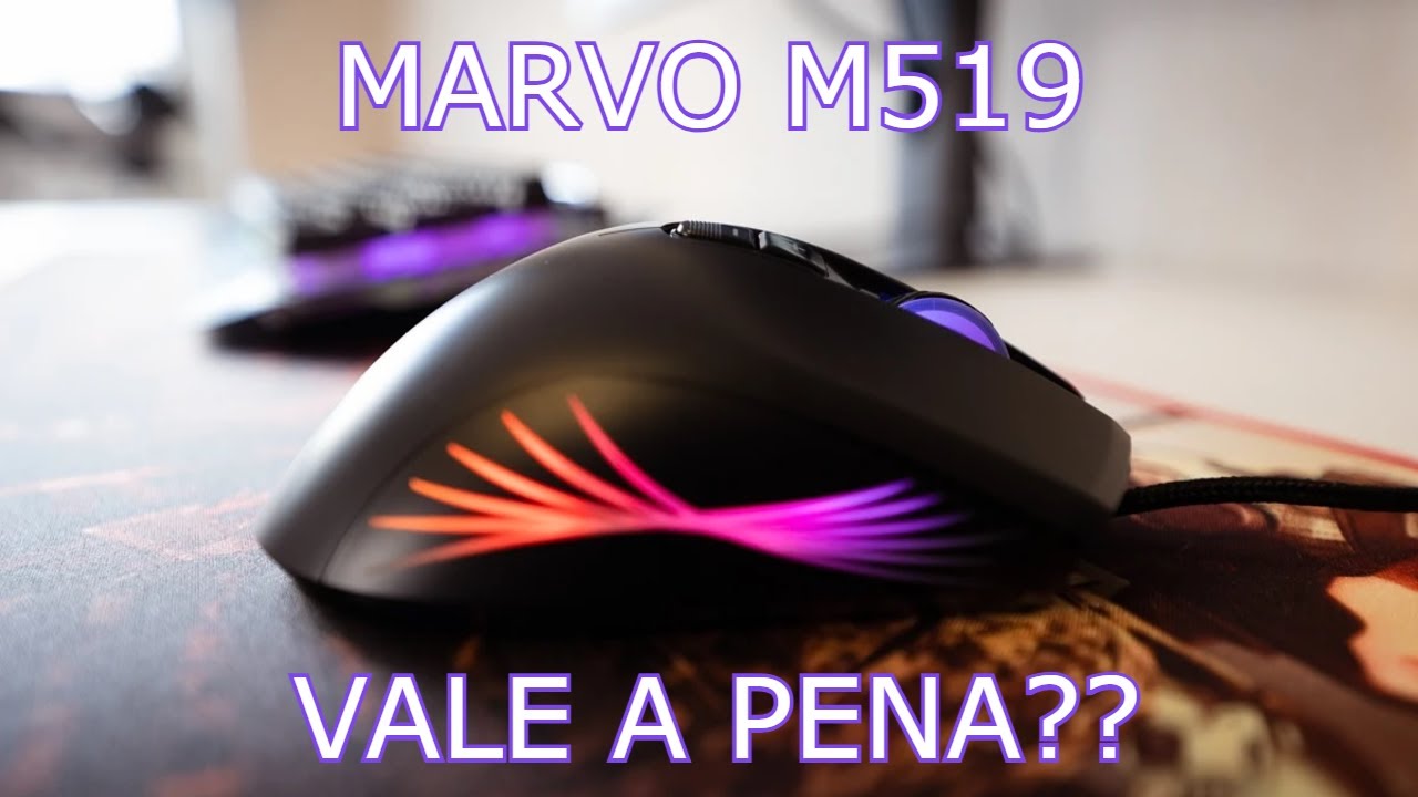 MOUSE MARVO M519 REVIEW - YouTube