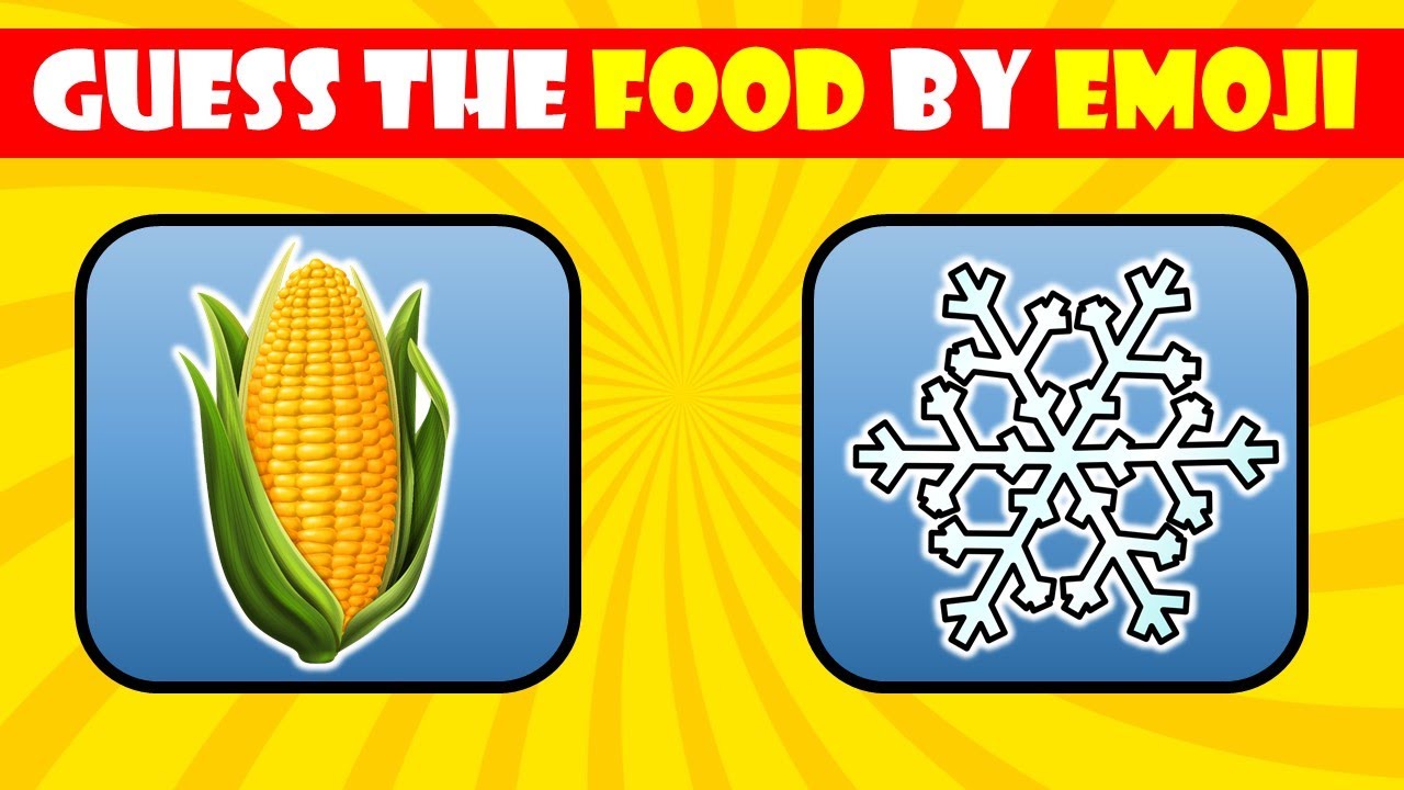 🍔 Guess The FOOD By Emoji? EMOJI CHALLENGE 🍕 FOOD EMOJI QUIZ - YouTube