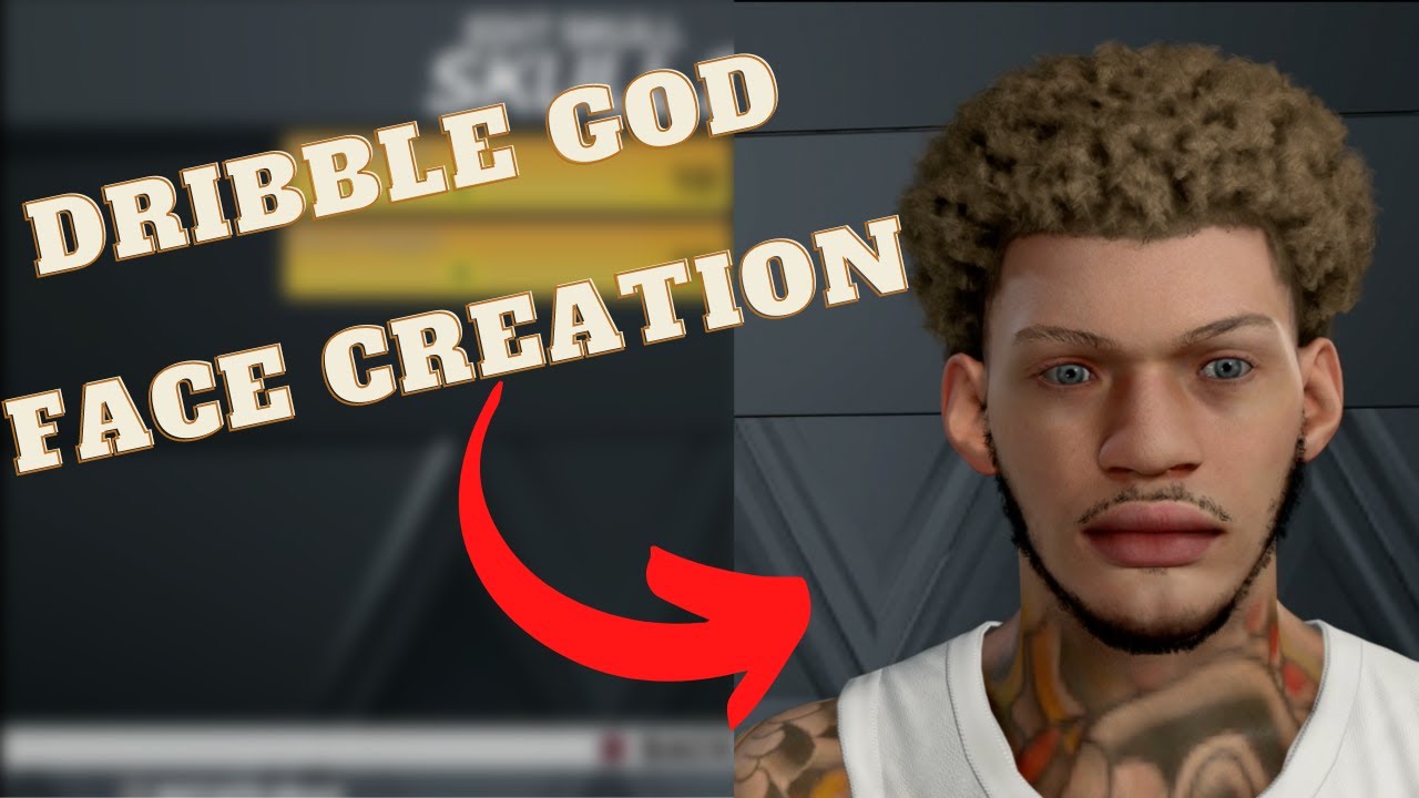 The Best Dribble God Face Creation in NBA 2K23 - YouTube