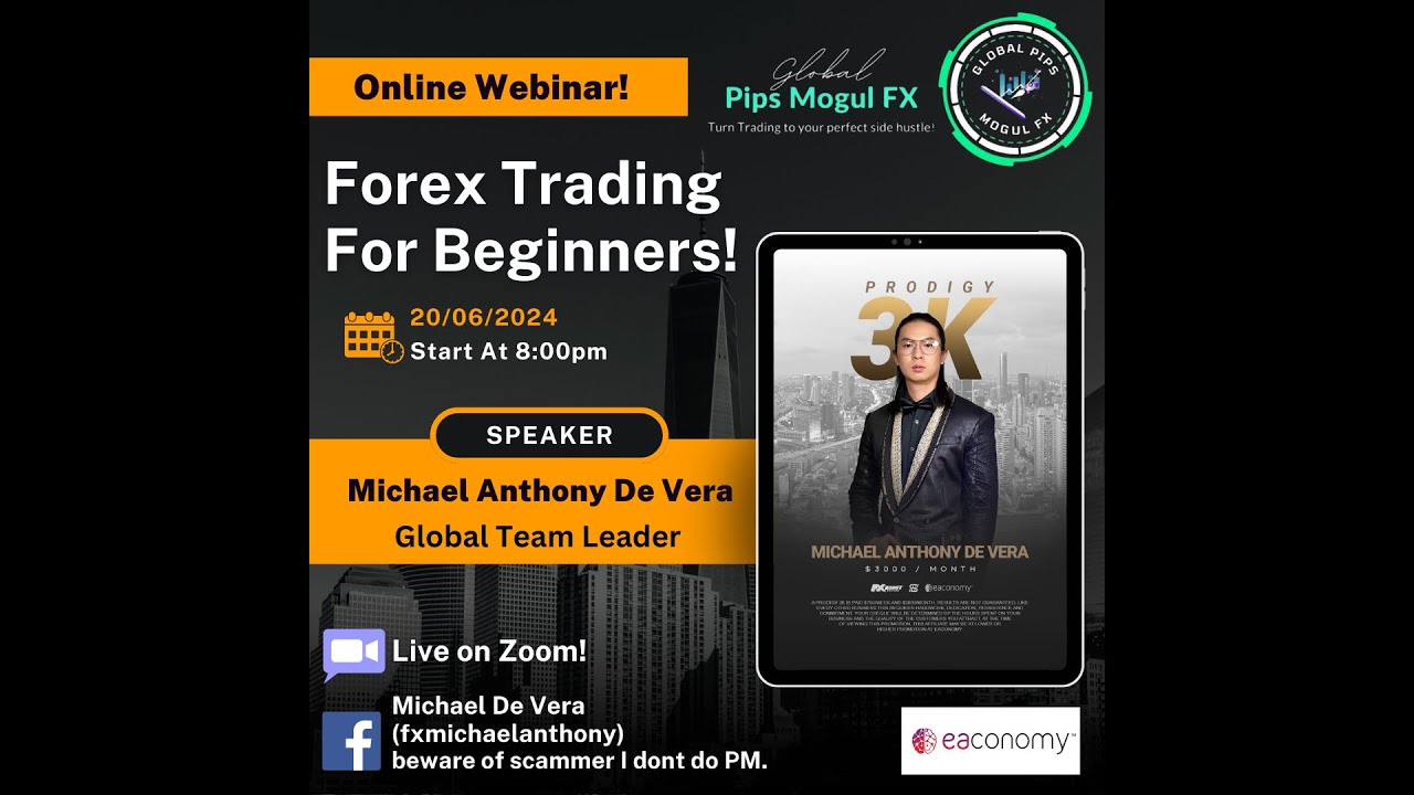 Forex Webinar for beginners using Eaconomy - Michael De Vera - YouTube