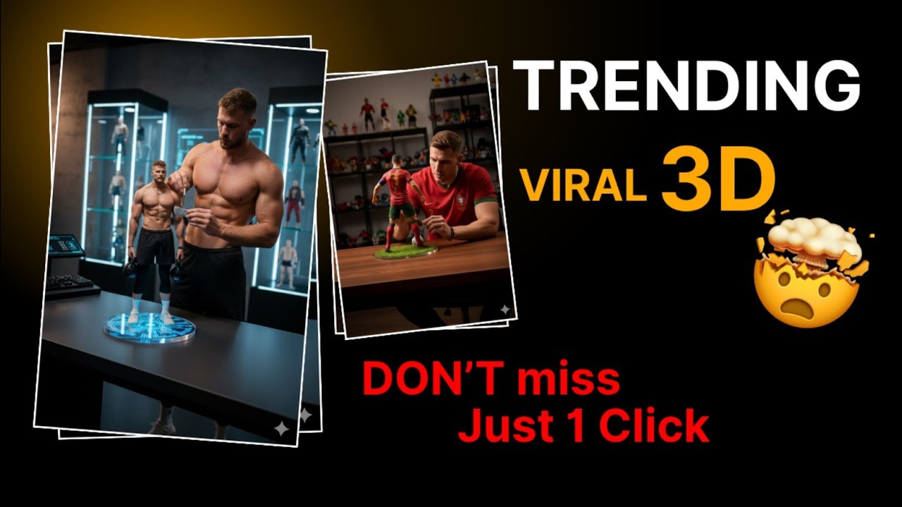 Trending Instagram Viral Figurine 3D Ai Photo Editing | Google Gemini ...