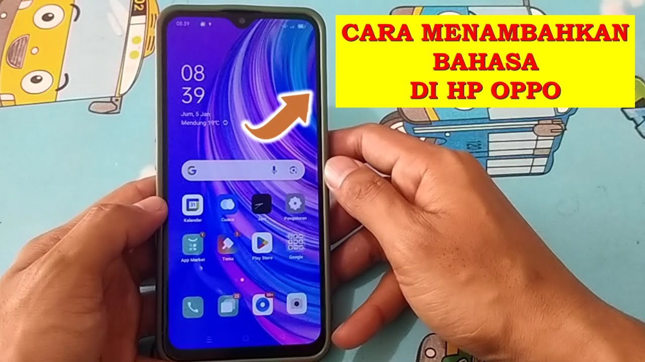 cara menambahkan bahasa di hp oppo - YouTube