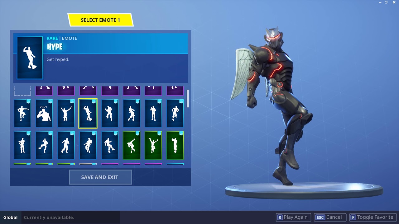 Fortnite - Hype Emote - YouTube