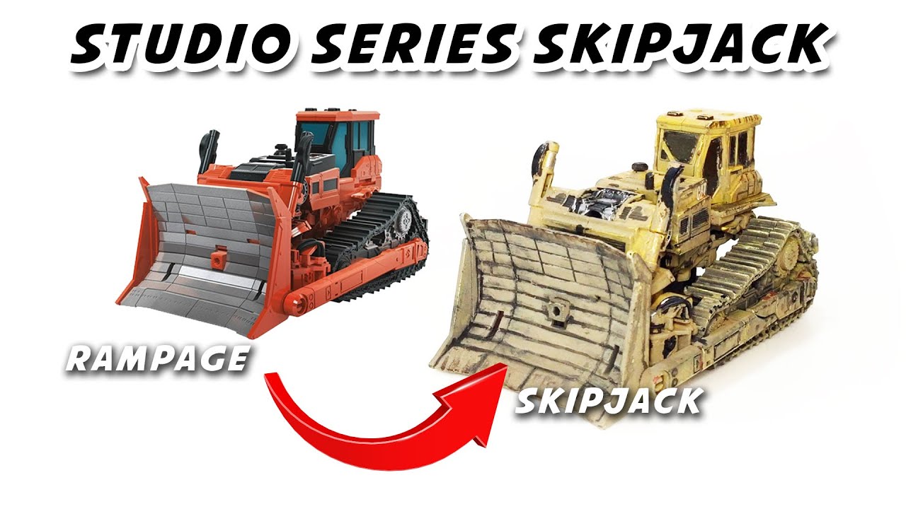 Transformers Studio Series Skipjack: SS 37 Rampage Repaint - YouTube