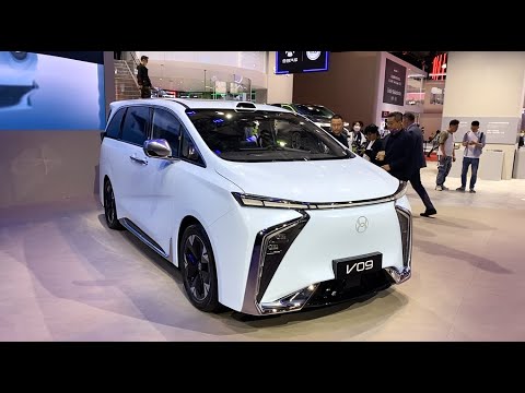 2024 GAC HYCAN V09 MPV Walkaround—2023 Shanghai Motor Show - YouTube