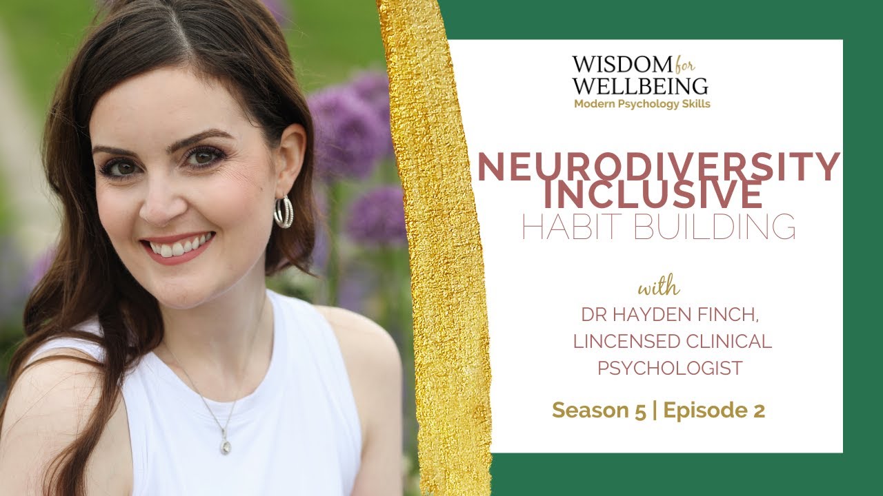 Neurodiversity-Inclusive Habit Building with Dr. Hayden Finch - YouTube