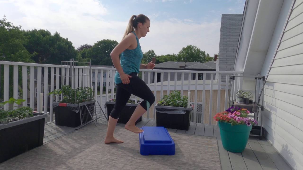 Low Box Alternating Step Ups - YouTube