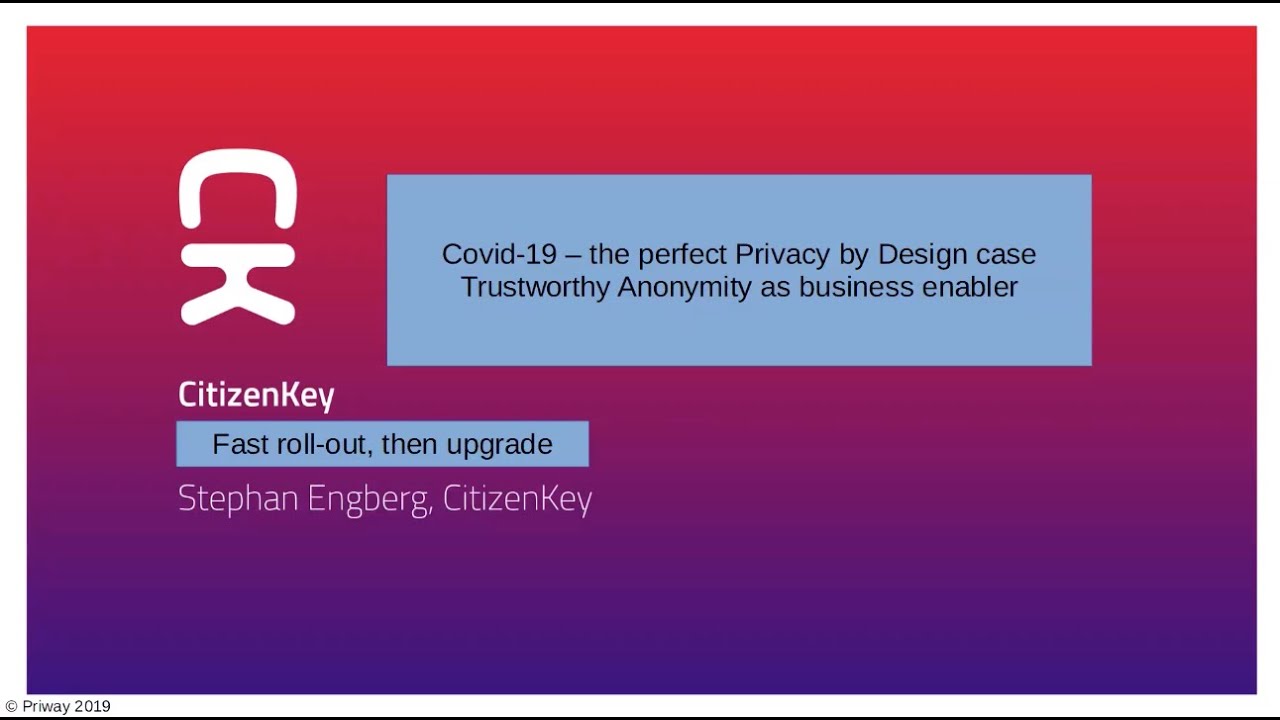 Why Covid-19 is the perfect Privacy by Design case (By Stephan Engberg ...