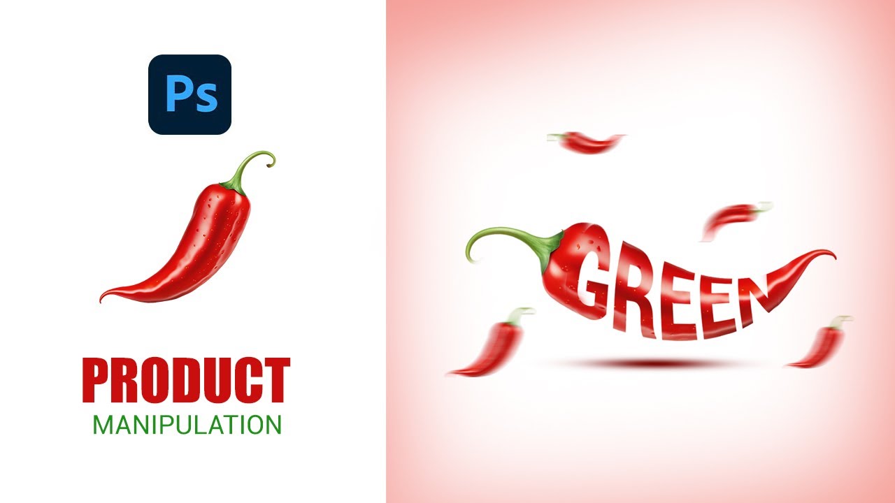 Red Chili Manipulation In Photoshop | Typography Style | Tutorial 2024 ...