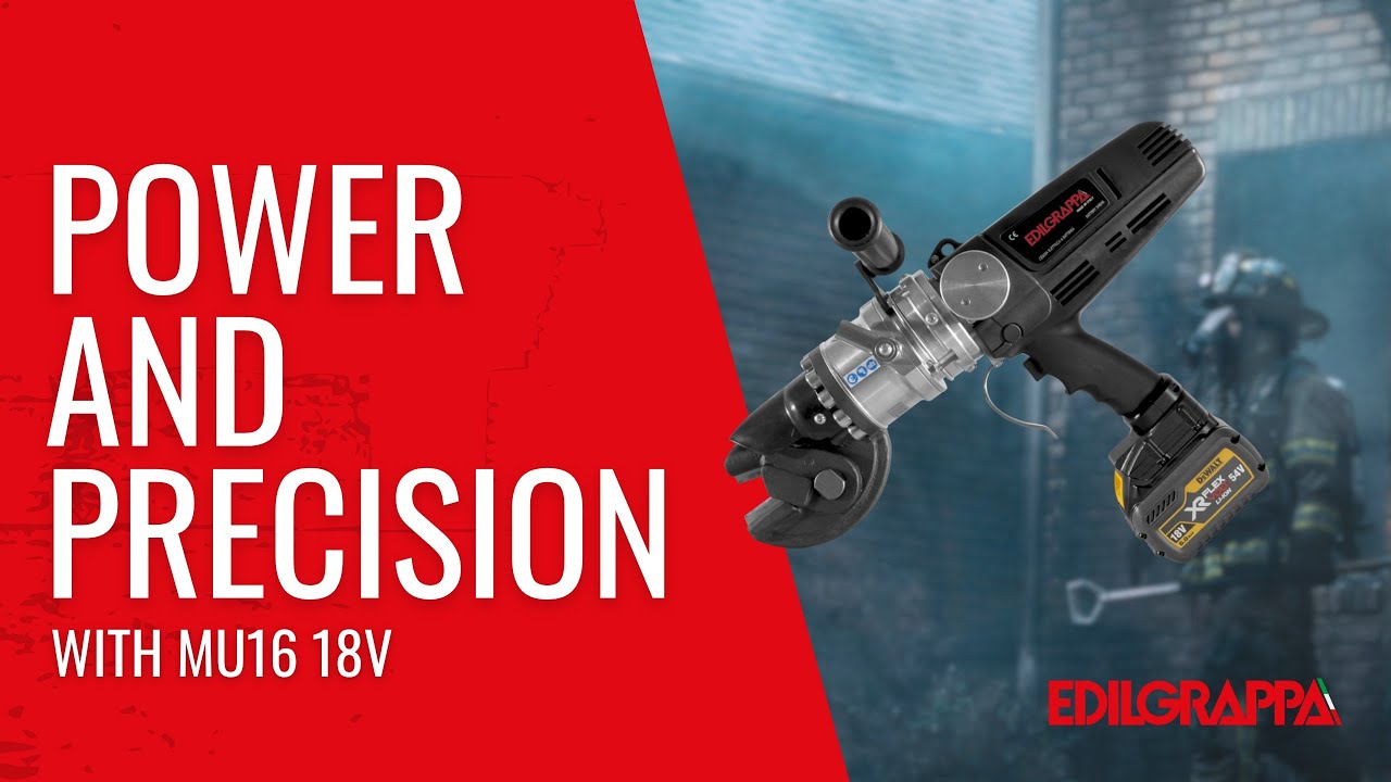 Cordless Rebar Cutter MU16 - 18V - YouTube