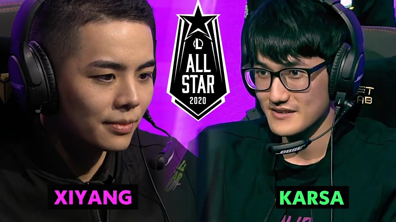 【2020全明星賽】LPL全明星 1v1單挑 半決賽 Xiyang vs Karsa (Bo3) - YouTube