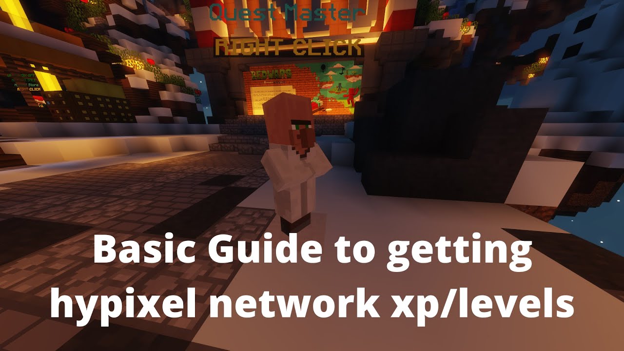 Basic guide On how to gain hypixel network levels/xp - YouTube