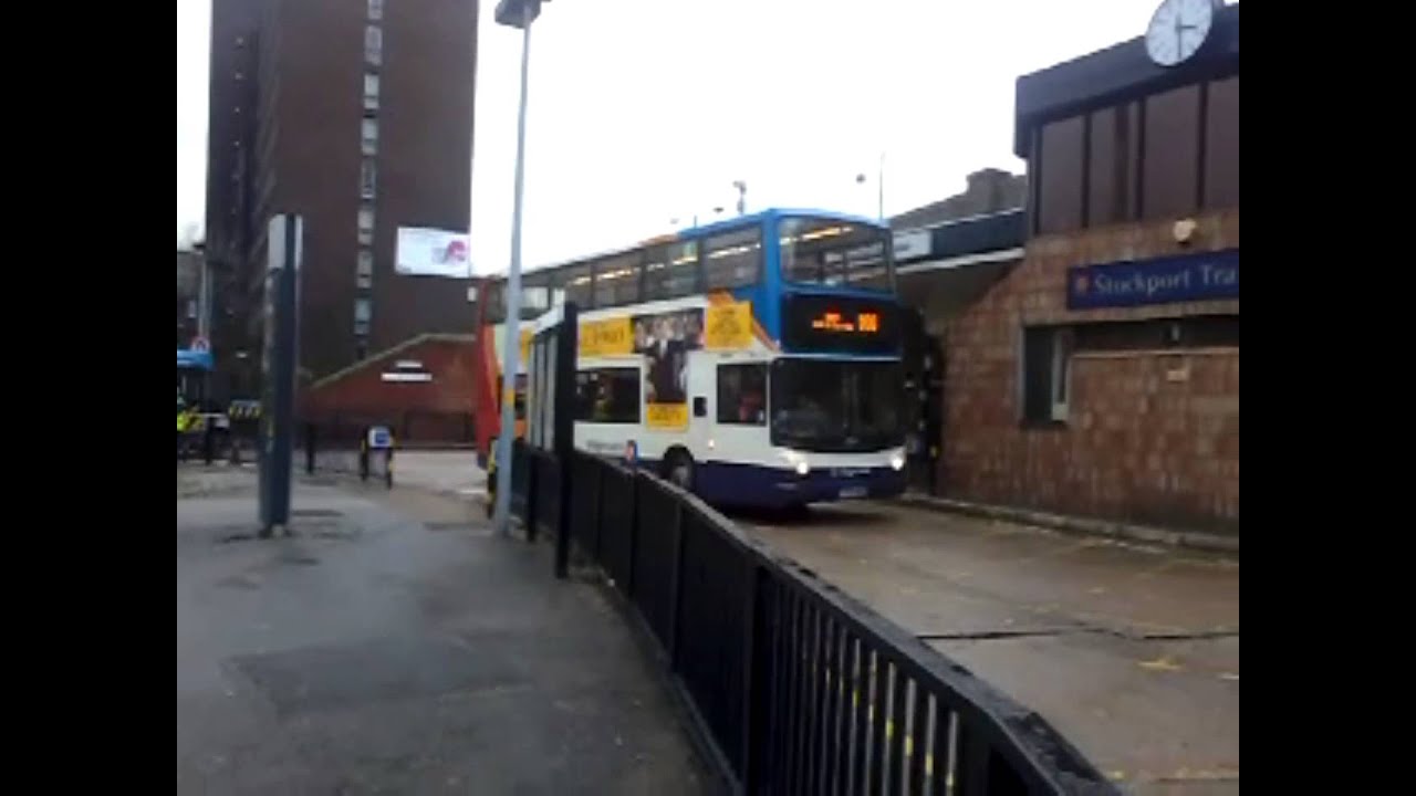 stagecoach Manchester 17240 On 000 at stockport bus station - YouTube