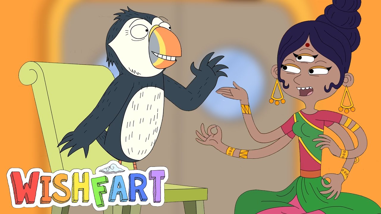 Puffin Wishes He Can Eat Forever | Wishfart Episode Clip - YouTube