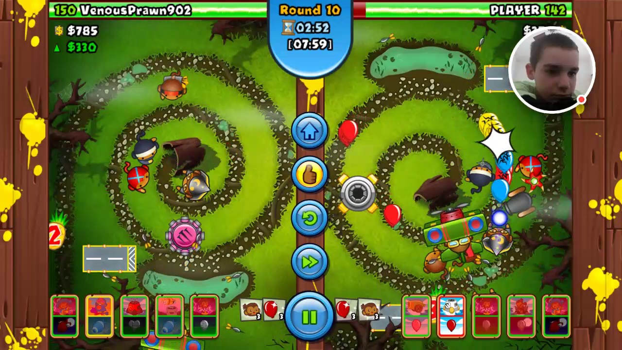 Bloons td battles Card battles are my favorite - YouTube