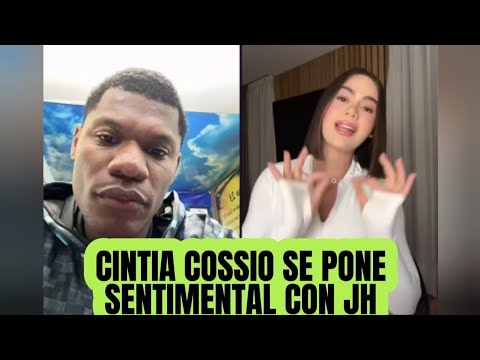 CINTIA COSSIO SE PONE SENTIMENTAL, AL SABER QUE JH ESTA FELIZ CUANDO ESTAN COMPARTIENDO.