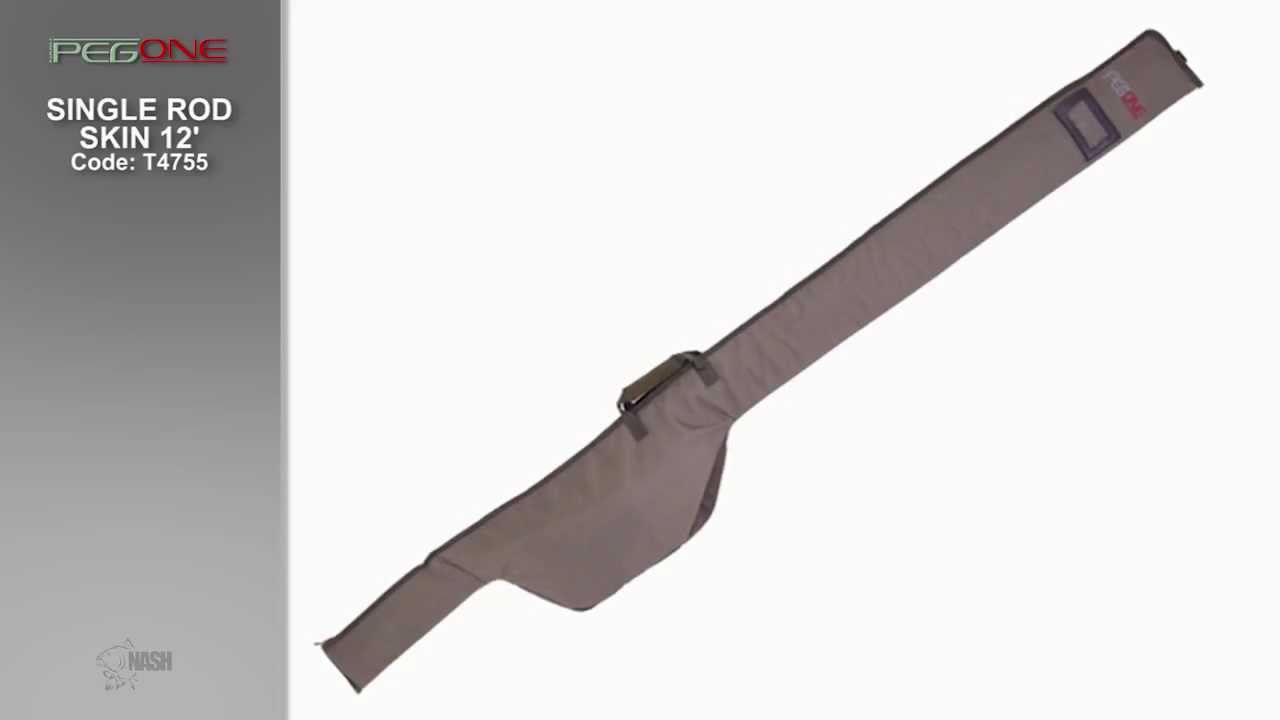 SINGLE ROD SKIN 12' - PEG ONE by NASH - CODE T4755 - YouTube