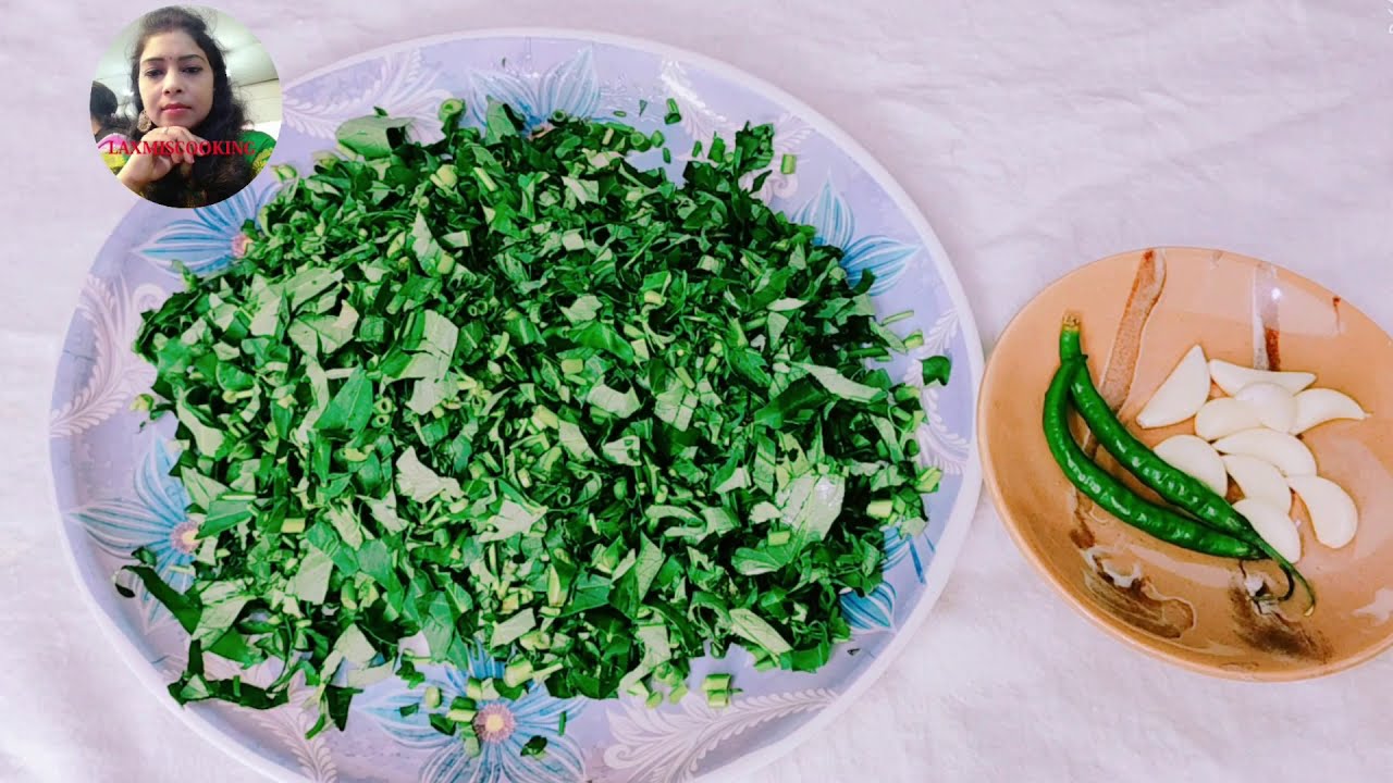 Kalama Saga Simple Style| Water Spinach Saag in Odiya Recipe| ଏହି ପରି ...