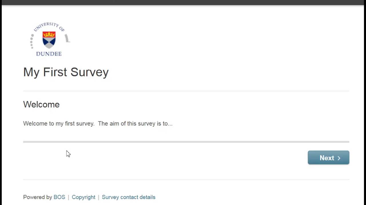 Enable survey navigation - YouTube