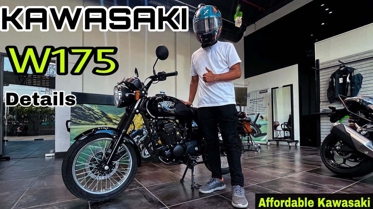 KAWASAKI Best Bike Under 2 Lakh | Kawasaki W175 With Classy Looks ...